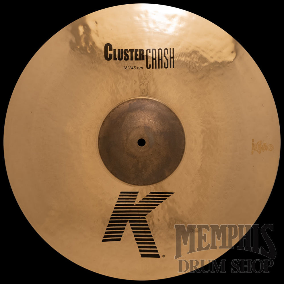 Zildjian 18" K Cluster Crash Cymbal - Brilliant (K0008) – Memphis Drum Shop