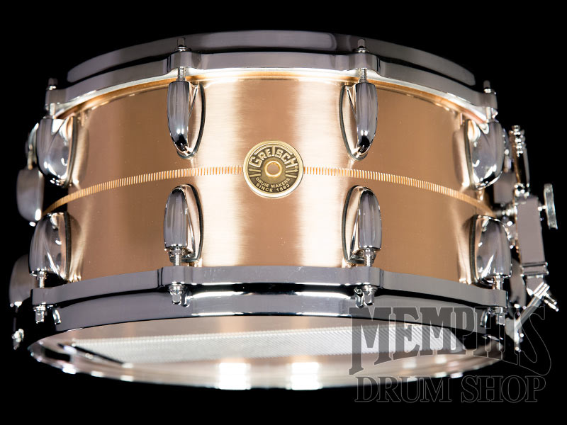 Gretsch 14x6.5 USA Custom Bronze Snare Drum (G4169B) – Memphis Drum Shop
