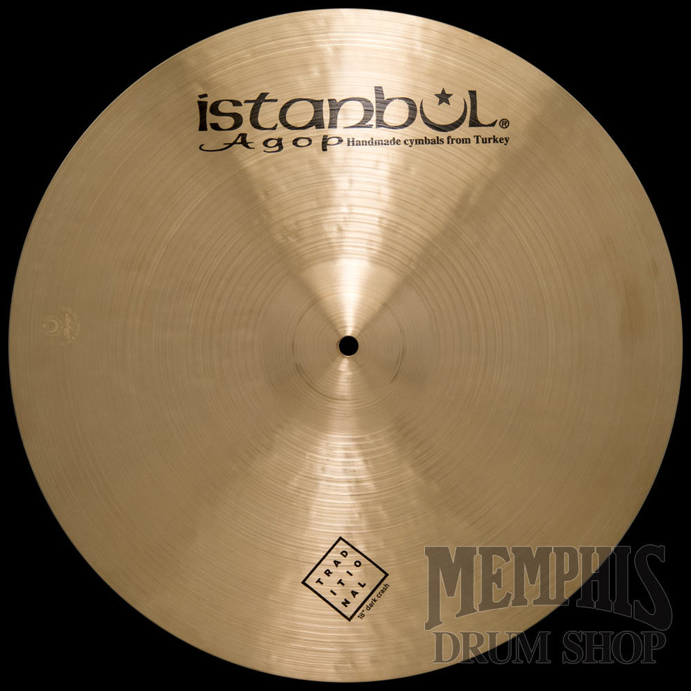 Istanbul Agop 18" Traditional Dark Crash Cymbal (DC18) – Memphis Drum Shop