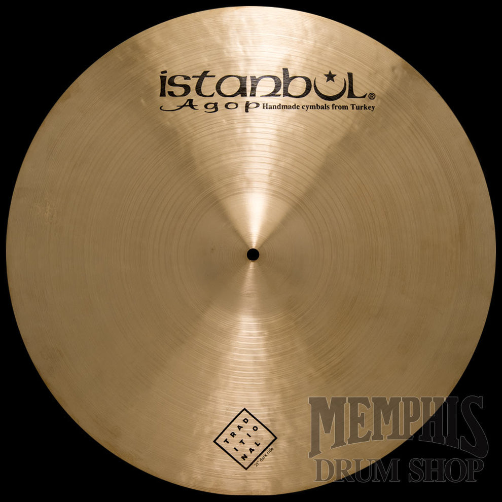 Istanbul Agop 21" Traditional Dark Ride Cymbal (DR21) – Memphis Drum Shop